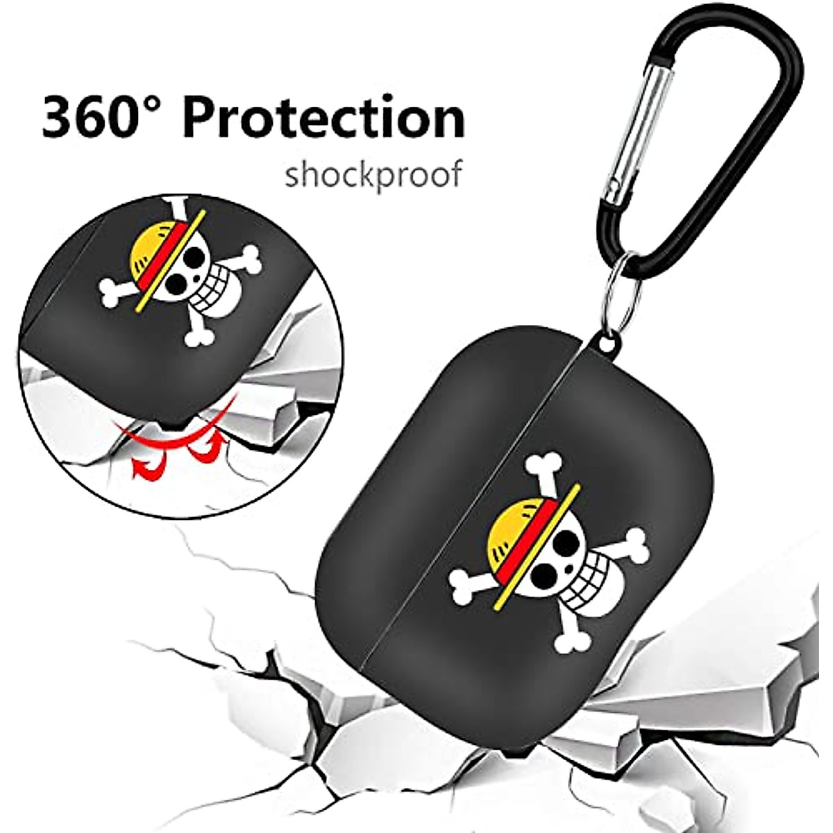 Anime for Air-Pods Pro Case Soft Cute Skin Shockproof Protective Case Cover for Air-Pods Pro Accessories