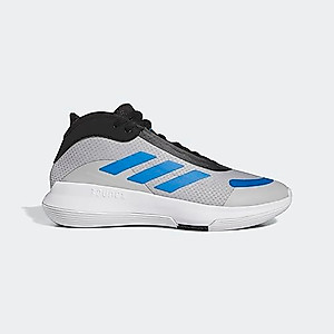 adidas Unisex Bounce Legends Sneaker, Grey/Bright Royal/Core Black, 8 US Men