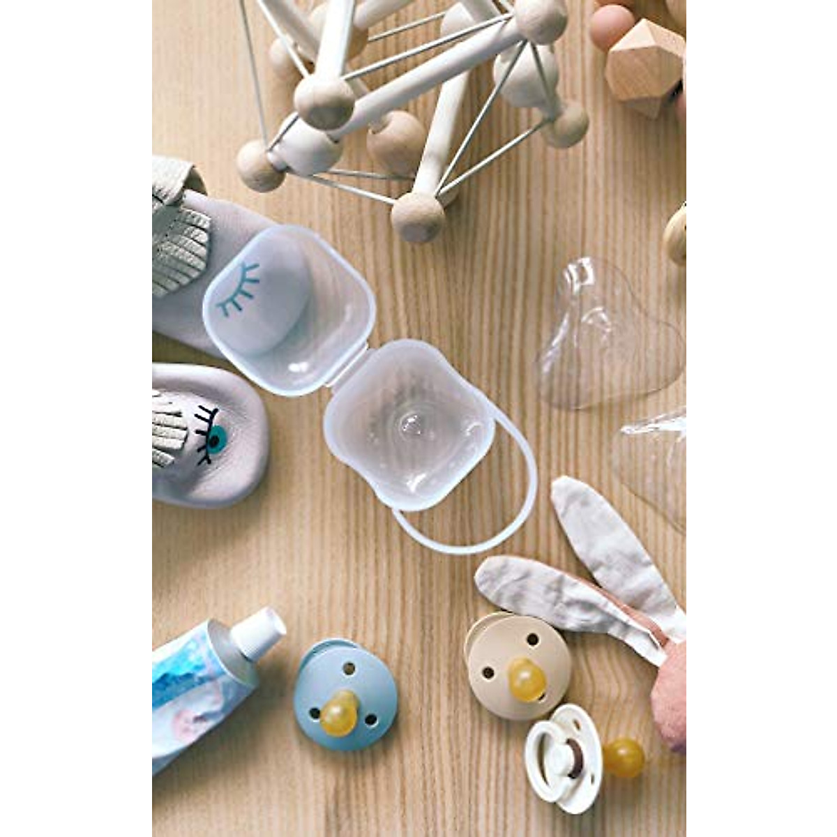 Nipple Shields for Nursing - Soft Set of 3, 24mm / 20mm / 18mm / 16mm, with Free Case | Cushions Sore or Sensitive Nipples, Flex Breastfeeding Shield, Newborn Attachment to Breast, by purifyou (24mm)