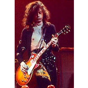 Mini Guitar For ZEPPELIN JIMMY PAGE Sunburst Display GIFT