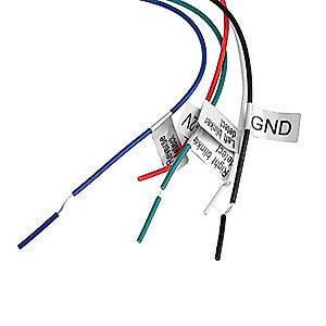 Video Switcher, Intelligent Car Video Switcher Converter 4 Input 1 Output Switch Video System Auto Parts Car Accessories