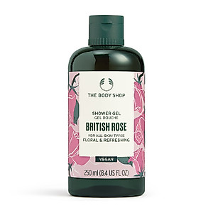 The Body Shop British Rose Petal Soft Shower Gel, 8.4 fl. oz.