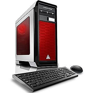 CybertronPC [Gamer's Choice] Rhodium 240 Gaming Desktop - AMD FX-4300 3.80GHz Quad-Core Processor, 8GB DDR3 Memory, AMD Radeon R7 240 (2GB GDDR5) Graphics, 1TB HDD, DVDRW, Windows 10 Home