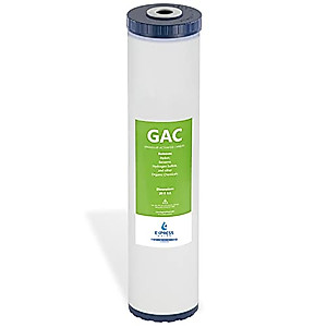 Express Water – Granular Activated Carbon Replacement Filter – Whole House Replacement Water Filter – GAC High Capacity Water Filter – 5 Micron Water Filter – 4.5” x 20” inch