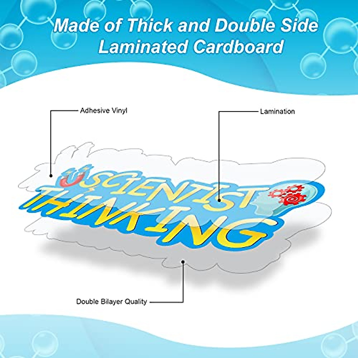 Science Bulletin Board Set - 25 Pieces for Education & Parties