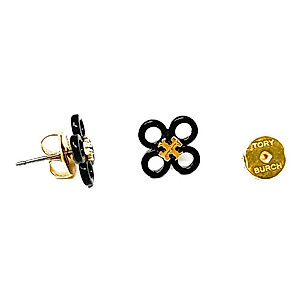 Tory Burch Britten Cut Out Studs Earrings