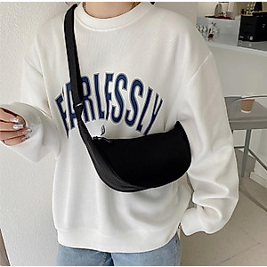 Dicusph Sling Bag for Women Crossbody Purse Sling Bags for Women Crossbody Sling Bags for Women (Black)