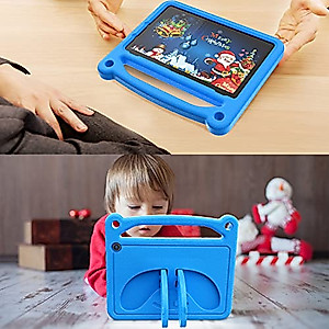 2021 Fire HD 10 & 10 Plus Tablet Case for Kids(11th Generation, 2021 Release)-Lightweight Shockproof Kid-Proof Cover with Stand for All-New Amazon Kindle Fire HD 10 Kids Tablet & Kids Pro Tablet-Blue