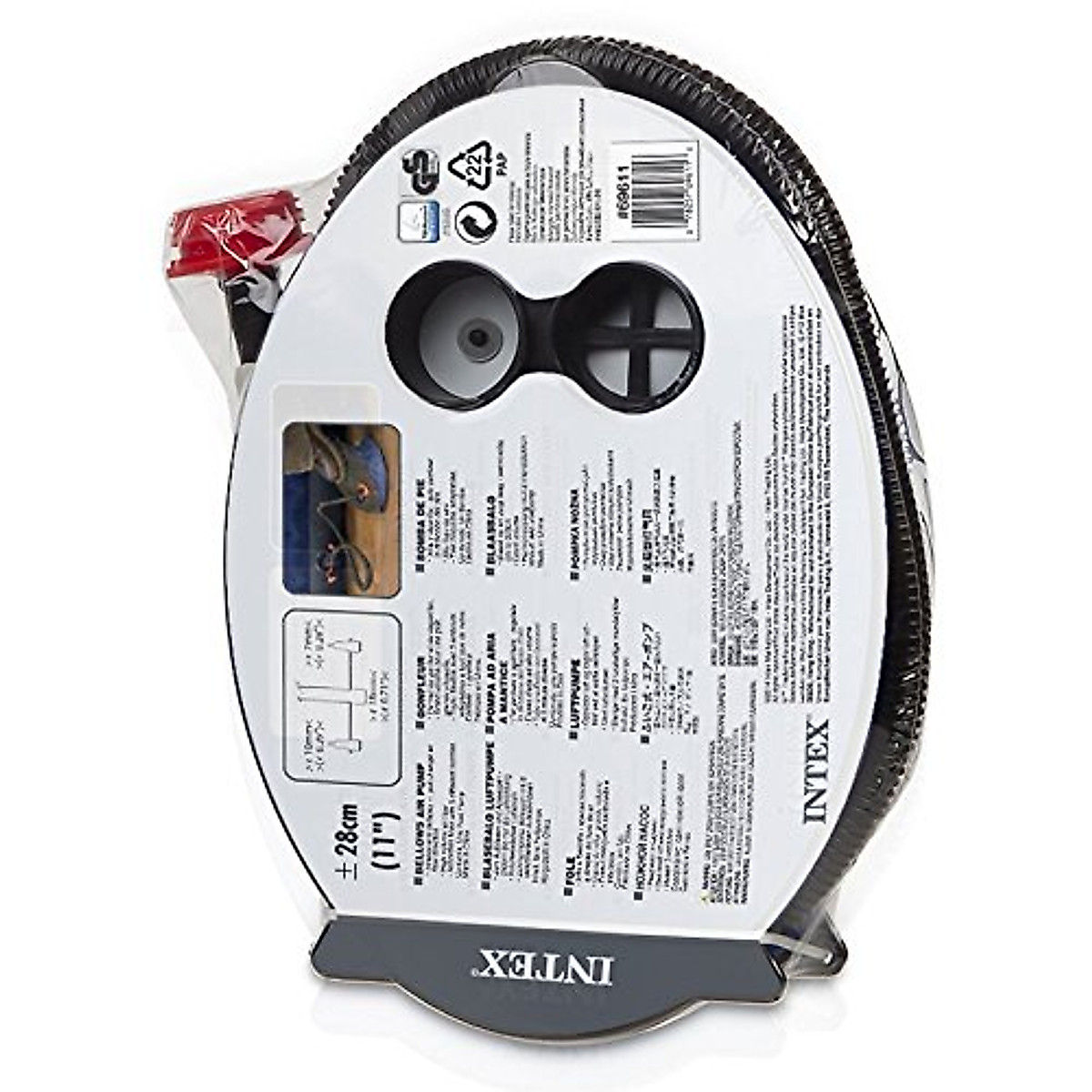 Intex Bellows Foot Pump, 11.5"