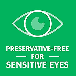 Refresh Plus Lubricant Eye Drops, Preservative-Free, 0.01 Fl Oz Single-Use Containers, 50 Count, Packaging May Vary