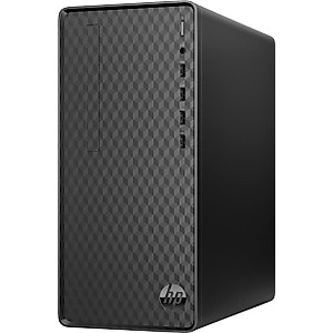 HP M01-F2254 Home & Business Desktop (Intel i3-12100 4-Core, 8GB RAM, 1TB m.2 SATA SSD, Intel UHD 730, WiFi, Bluetooth, HDMI, USB 3.1, Dark Black, Win 11 Home) Refurbished (Renewed)