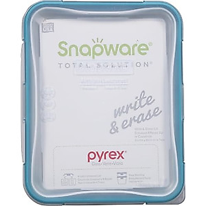 Snapware 6-Cup Total Solution Rectangle Food Storage Container, Glass
