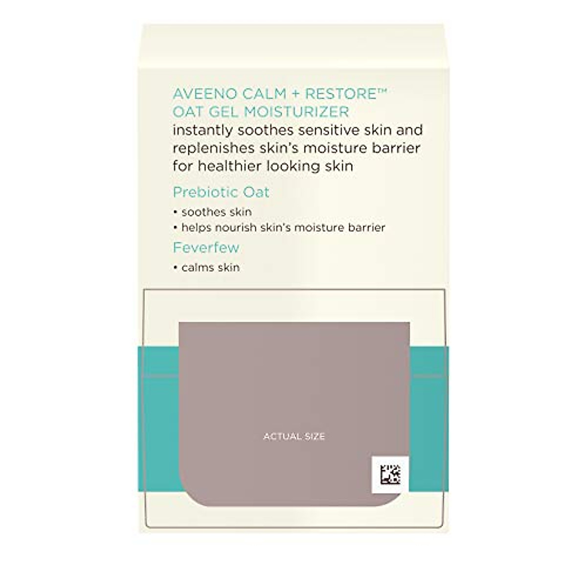 Aveeno Calm + Restore Triple Oat Hydrating Face Serum for Sensitive Skin, Gentle and Lightweight Facial Serum to Smooth and Fortify Skin, Hypoallergenic, Fragrance- and Paraben-Free, 1 fl. Oz