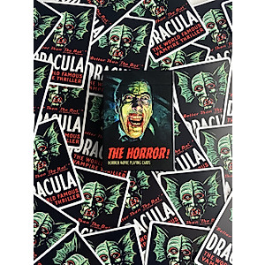 Gibsons Piatnik The Horror! Single Deck Playing Cards from Card Game | Pack of Cards