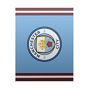 Head Case Designs Officially Licensed Manchester City Man City FC 2022/23 Home Kit Logo Art Vinyl Sticker Gaming Skin Decal Cover Compatible with Xbox One X Console