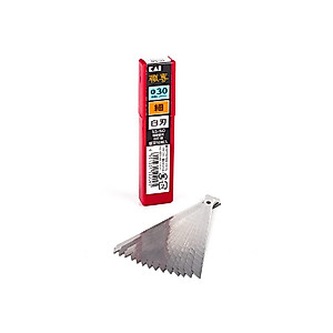 THE WRAP INSTITUTE - Design Lab Ninja Knife Vinyl Wrap/PPF Cutting Tool + 50-Pack of Design Lab Samurai/Ninja Knife Blades (Knife + Blades Combo Set) - Red