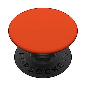 Simple Solid Color Chic Burnt Orange Design PopSockets Swappable PopGrip