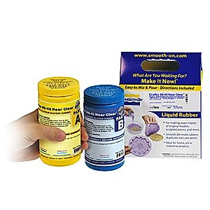 Ecoflex 00-45 Near Clear - Super-Soft, Exceptionally Clear Silicone Rubber - Pint Unit
