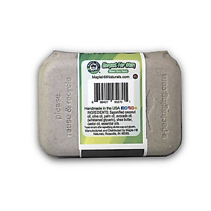 Honest For Men Mint Tea Tree Oil Beard Wash 5 Bar Value Pack - 100% All Natural Ingredients - Best Beard Shampoo and Conditioner for a Healthy Beard - Hand Crafted in U.S.A.