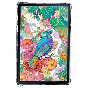 SFFINE Clear Case for Samsung Galaxy Tab S8 2022 and Galaxy Tab S7 2020 Tablet,[Thick Corner] Transparent Thin Slim Soft Flexible TPU Gel Silicone Protective Case Cover for Galaxy Tab S8/S7 11 Inch