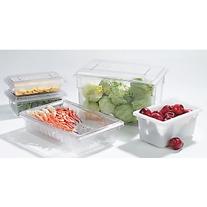 CFS 1064202 Polyethylene Food Box Storage Container, White