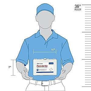 First Aid Only 224-U/FAO 25-Person Emergency First Aid Kit for Home Renovation, Job Sites, and Construction Vehicles, 106 Pieces