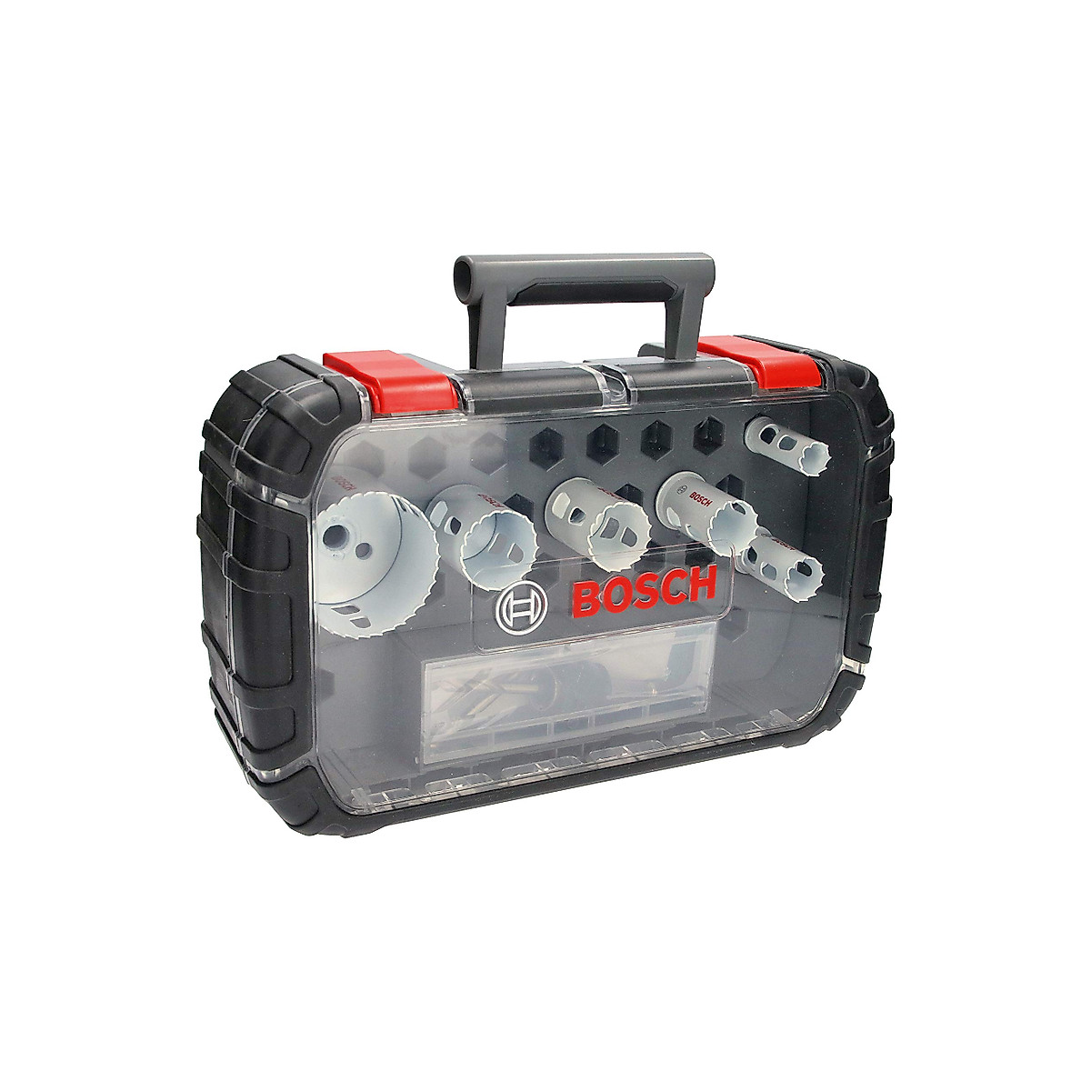 Bosch 2608594191 9-Piece Set Electricians Set Bi-Metal Progressor Holesaws, 8% Cobalt Alloy, Diameter 19, 25, 30, 35, 40, 68