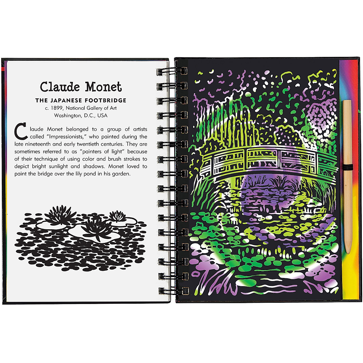 Scratch & Sketch Fine Art (Trace Along)