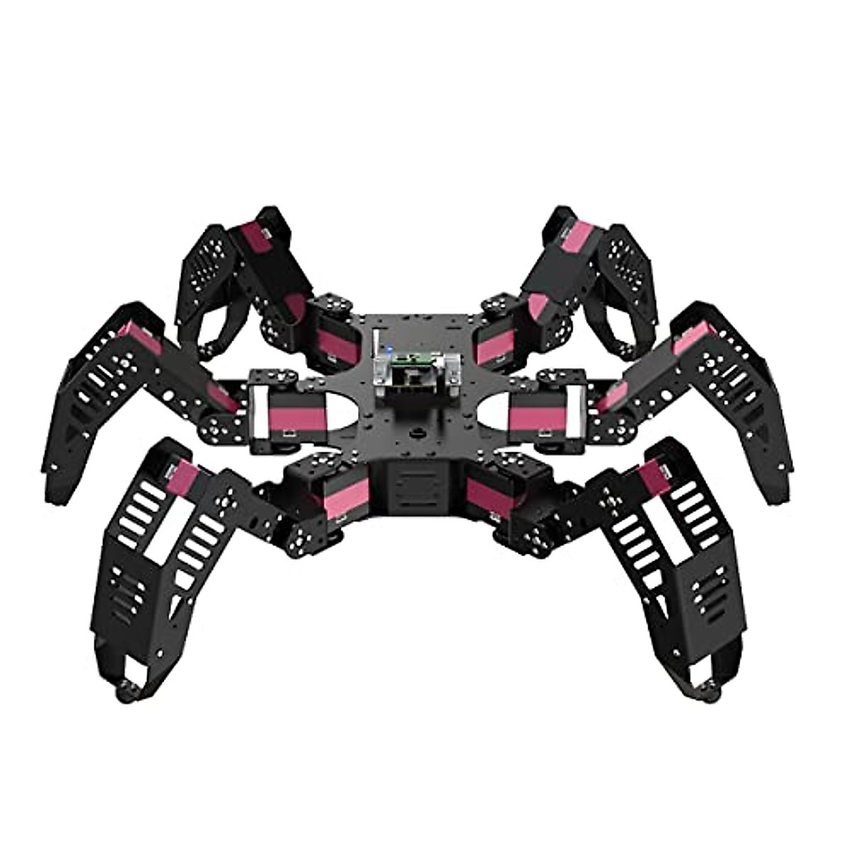 HIWONDER Hexapod Robot Kit Spider Walking Carwling Robot, Self-sabilizing STEAM Robotics Kit with Detailed Tutorial