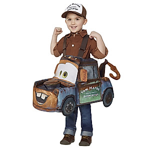 Spirit Halloween Cars Toddler Mater Ride-Along Costume | Officially Licensed | Disney | Pixar | TV and Movie Costume