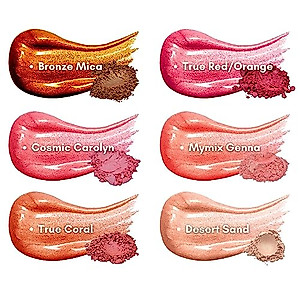 TKB Flexagel DIY Lip Gloss Making Kit| Make Your Own Lip Gloss| Moisturizing, High Shine, Crystal Clear| Vegan, Gluten and Cruelty free| Made in USA