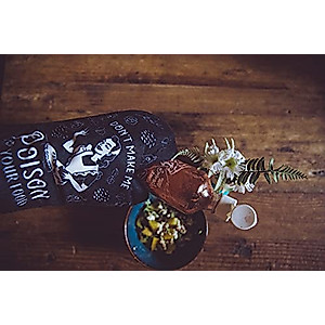 Don't Make Me Poison Your Food Oven Mitt Funny Sarcastic Graphic Kitchen Accessories Funny Graphic Kitchenwear Funny Food Novelty Cookware Black Oven Mitt