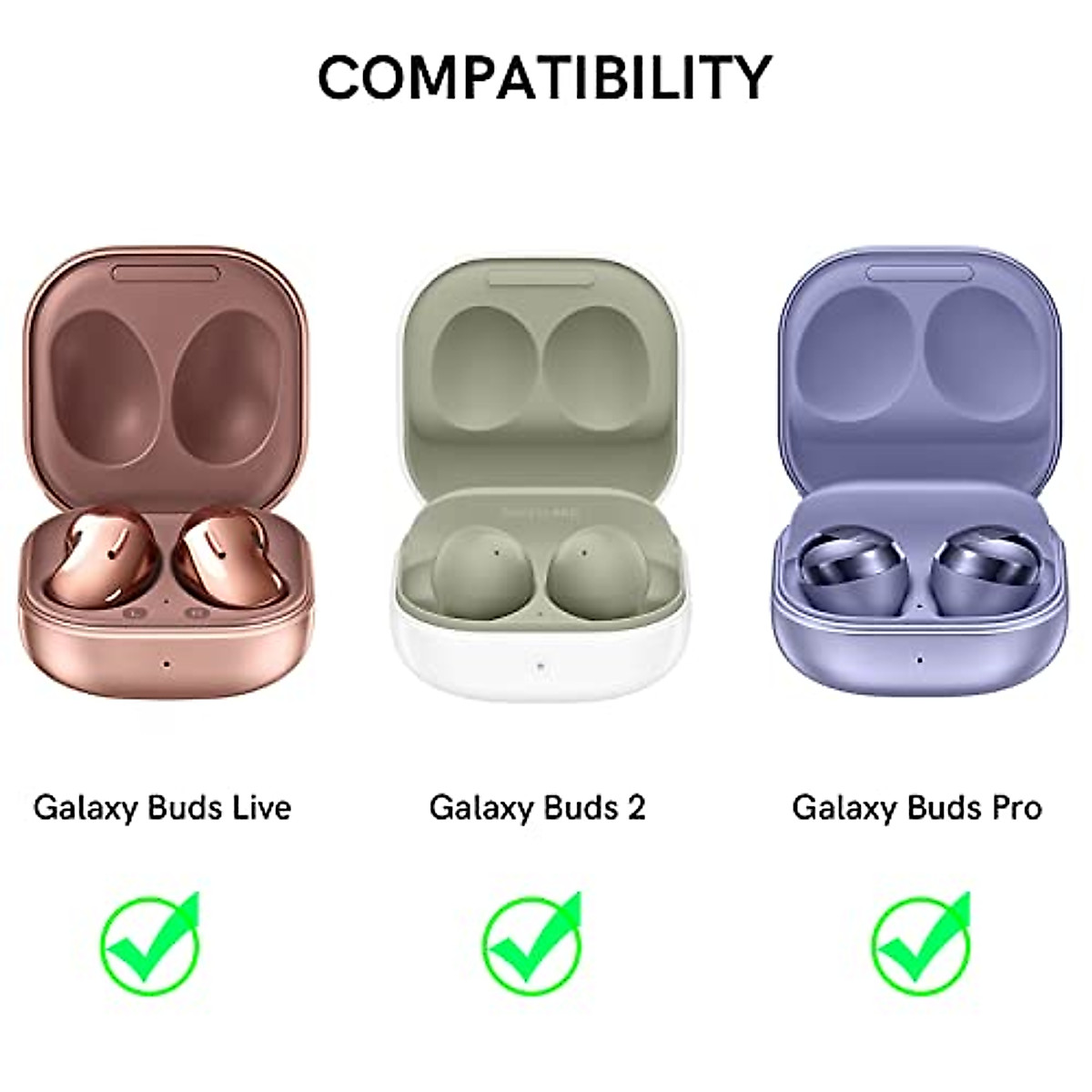 Delidigi for Galaxy Buds 2 Pro Case (2022) / Galaxy Buds Pro Case (2021) / Galaxy Buds 2 Case/Galaxy Buds Live Case Stylish Hard TPU Shockproof Case Cover for Women Girls Samsung Earbuds (Mandala)