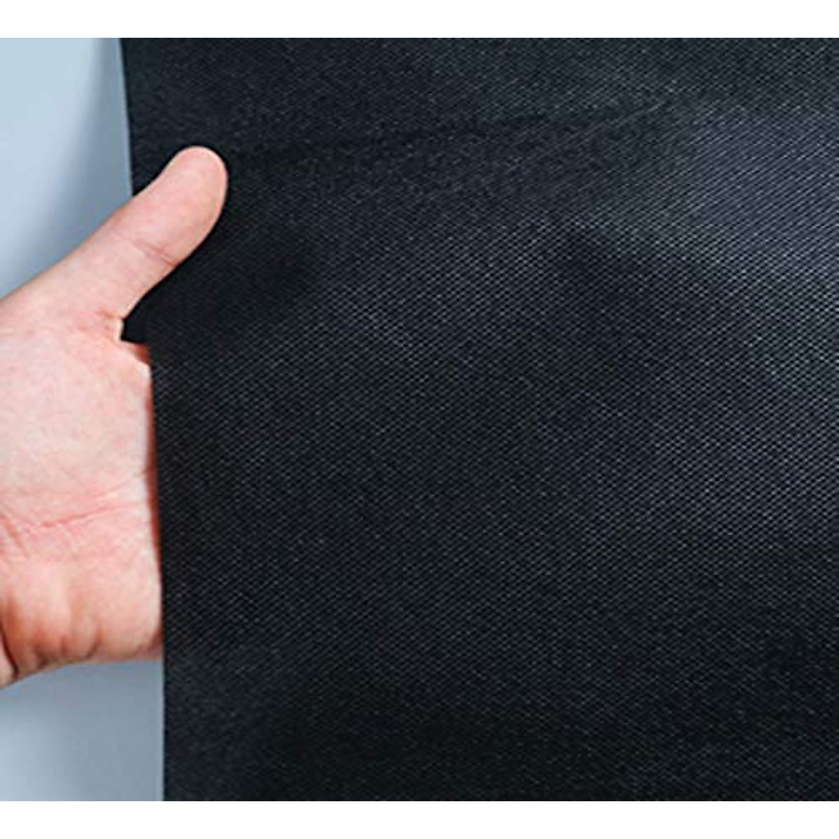 zhijiage 60 Inch x 3 Yard Upholstery Black Cambric Dust Cover Fabric Replacement for Sofas, Dining Chairs, Conceals Frame and Staples Inside Furniture