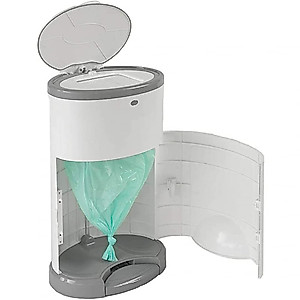 zhangzhejun Diaper Pail Refill Bags Compatible with Playtex Diaper Genie Pails Odor Absorbing Diaper Disposal Trash Bags -25 liters Matching Bag 3 White LUE Random