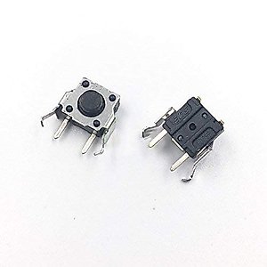 Replacement 2PCS 4Pin L R Micro Switch Left Right Shoulder Trigger Button for Gameboy SP GBA SP Game Console