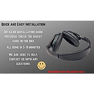 Replacement AE2 Ear Pads/Soundtrue Ear Pads and V2 AE2 Headband/SoundTrue Headband Cushion. Compatible with Bose Around-Ear 2 (AE2), SoundLink Around-Ear 1 and SoundTrue Around-Ear 1 Headphones