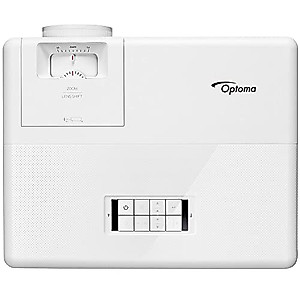 Optoma UHZ50 Compact Smart 4K UHD Laser Home Entertainment Projector Bundle with Premium 4 YR CPS Enhanced Protection Pack