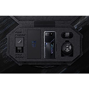 ASUS ROG Phone 6 Batman Edition 5G AI2203 Dual 256GB 12GB RAM Factory Unlocked (GSM Only | No CDMA - not Compatible with Verizon/Sprint) - Night Black