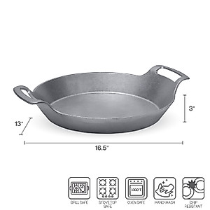 Wilton Armetale Gourmet Grillware Paella Pan