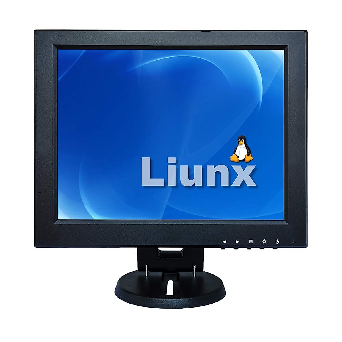iChawk 12.1"inch PC Display 800x600 4:3 Positive Screen HDMI-in USB VGA Plastic Housing Support Linux Ubuntu Raspbian Debian OS Resistive Touch LCD Screen Monitor For Industrial Equipment W121PT-591RL