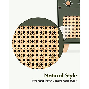 ROBUD Play Kitchen, Kids Kitchen Playset with Pretend Ice Cube Dispenser for Kids Aged 3+, Wooden Toy Kitchen of Birthday Gift to Kids, Vintage Green