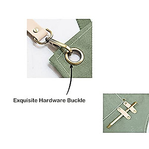 carrotez Adjustable Over sized Plus Size Canvas Apron with Pockets Men and Women Aprons