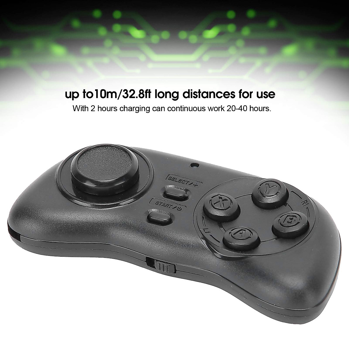 EBTOOLS Mini Gamepad, Bluetooth Game Controller Gaming Joystick, Compatible for Windows/IOS/Android System