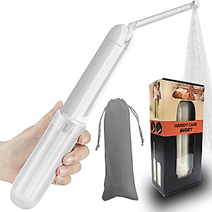 Portable Electric Handheld Bidet for Personal Hygiene - 2 Pressure Options, Ideal for Travel, Women, and Men