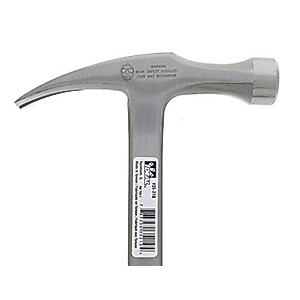 IDEAL Electrical 35-210 Drop-Forged Hammer - Electrician's Hammer 18 oz. 12-1/2 in. Claw Hammer