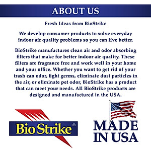 BioStrike Ceiling Fan Air Filter (6 Packs)