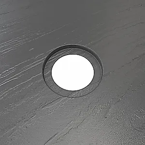 DreamLine DLT-1130600-T44 Slimline 30 in. D x 60 in. W x 2 3/4 in. Center Drain Single Threshold Shower Base in Slate Gray