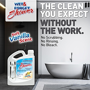 Wet & Forget Shower Cleaner Weekly Application Requires No Scrubbing, Bleach-Free Formula, 64 Ounce (Pack of 1)