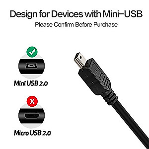Inovat USB2-A-MB-25ST, Premium 25ft USB 2.0 A to Mini B 5 Pin USB Cable